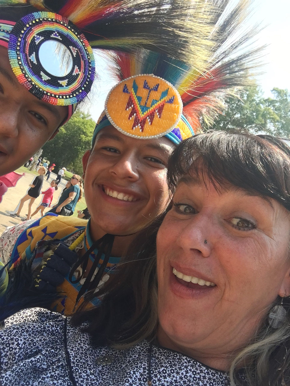 Amy-Twins | Amy Bluemel ~ Native American Storyteller